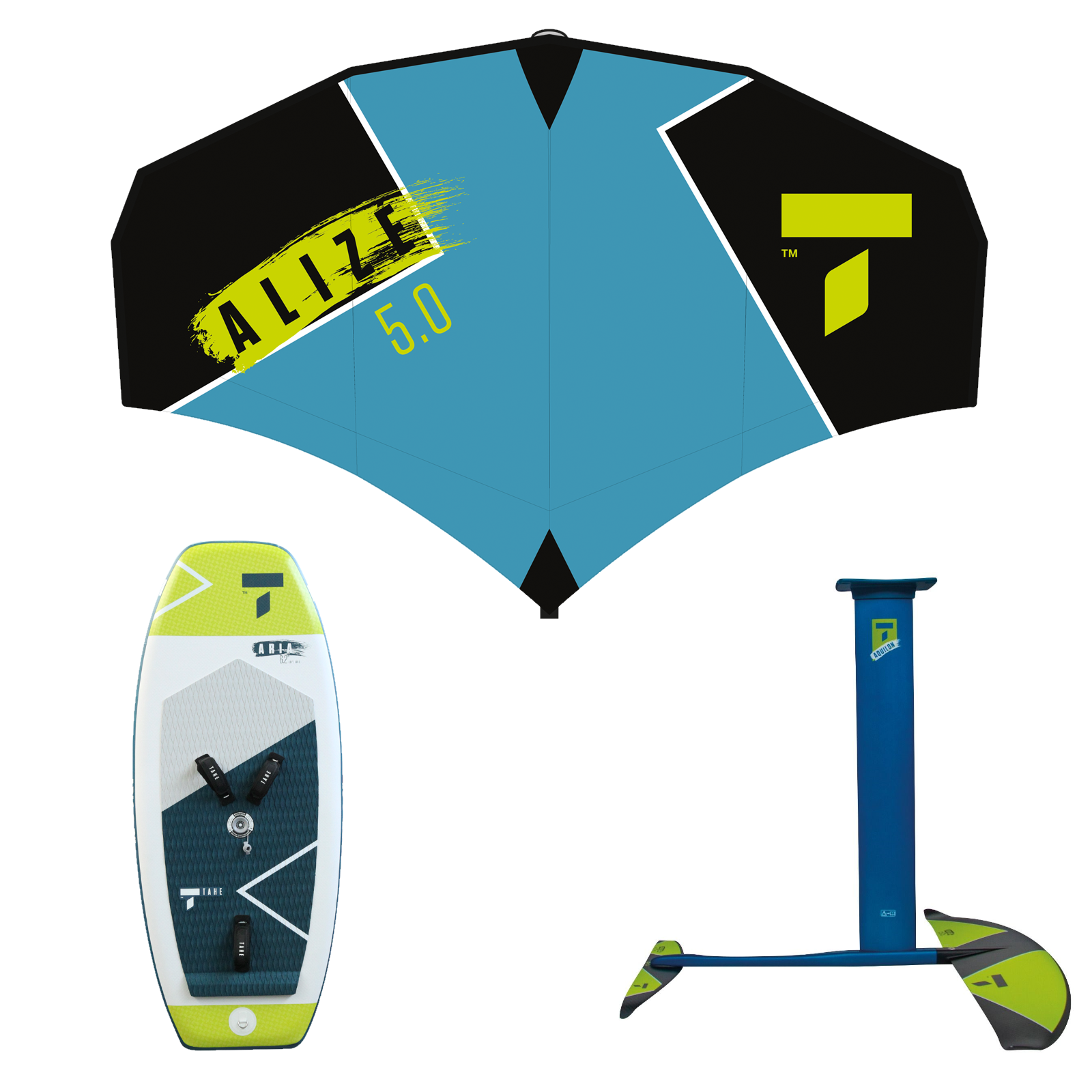 Inflatable wingfoil package for beginners Tahe – vesiurheilu.fi