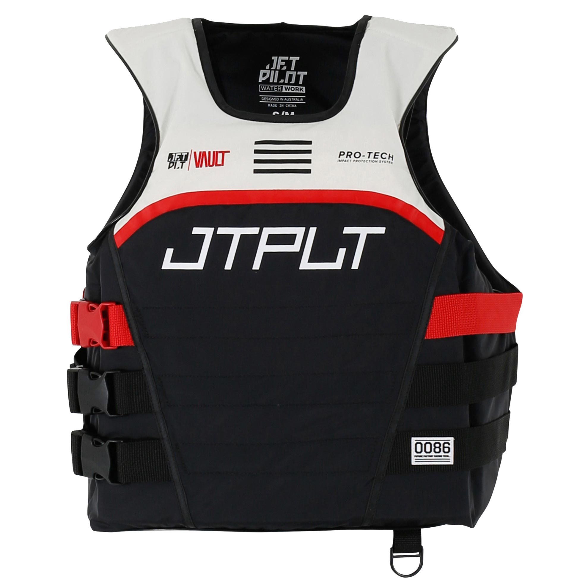 Jetpilot RX Vault Protech nylon vest with back armour – vesiurheilu.fi
